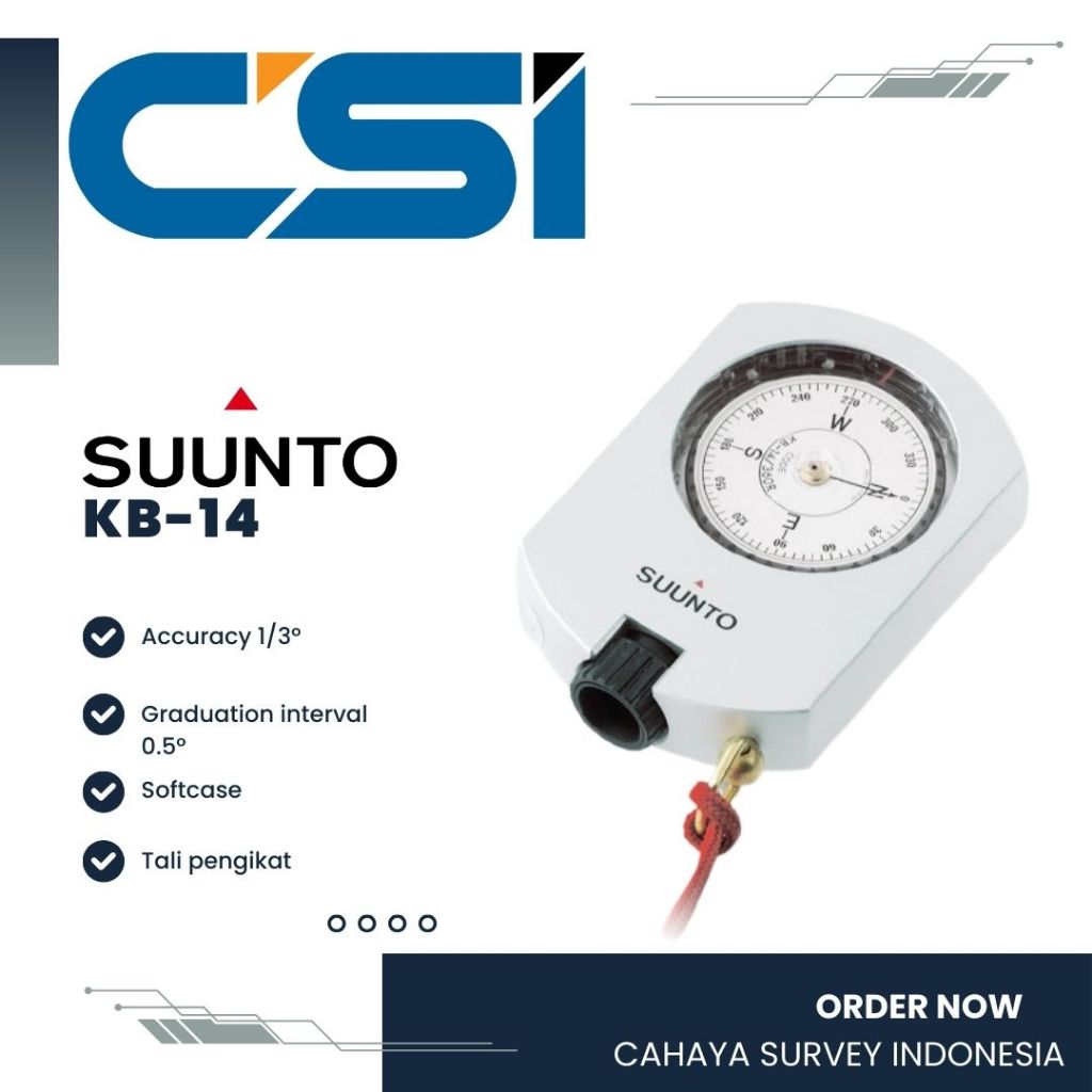 Jual Kompas Geologi Suunto KB-14 Compass Geologi KB14 | Shopee Indonesia