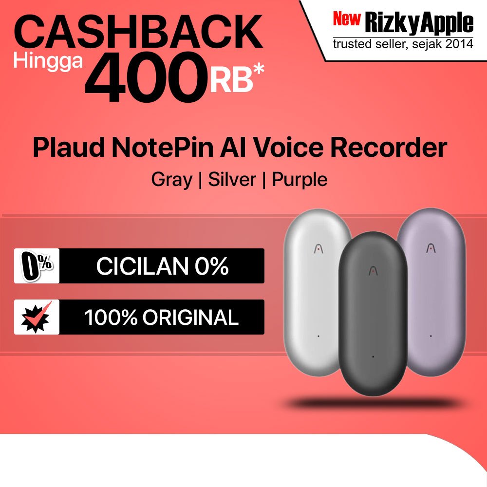Jual PLAUD NotePin Limited Edition Wearable AI Voice Recorder Plaud ...
