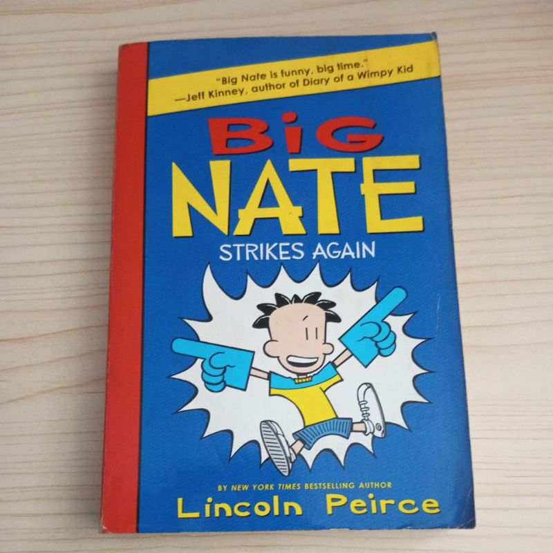 Jual BUKU BIG NATE STRIKES AGAIN LINCOLN PEIRCE | Shopee Indonesia