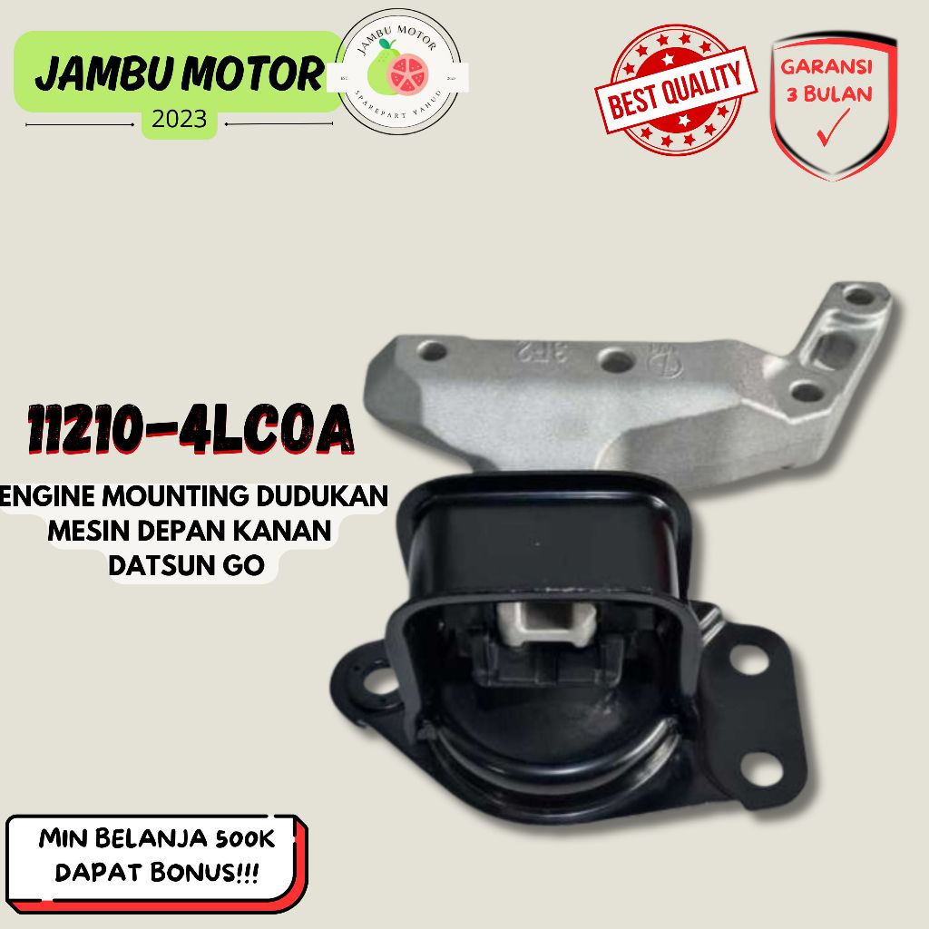 Jual ENGINE MOUNTING DUDUKAN MESIN DEPAN KANAN DATSUN GO 11210-4LCOA ...