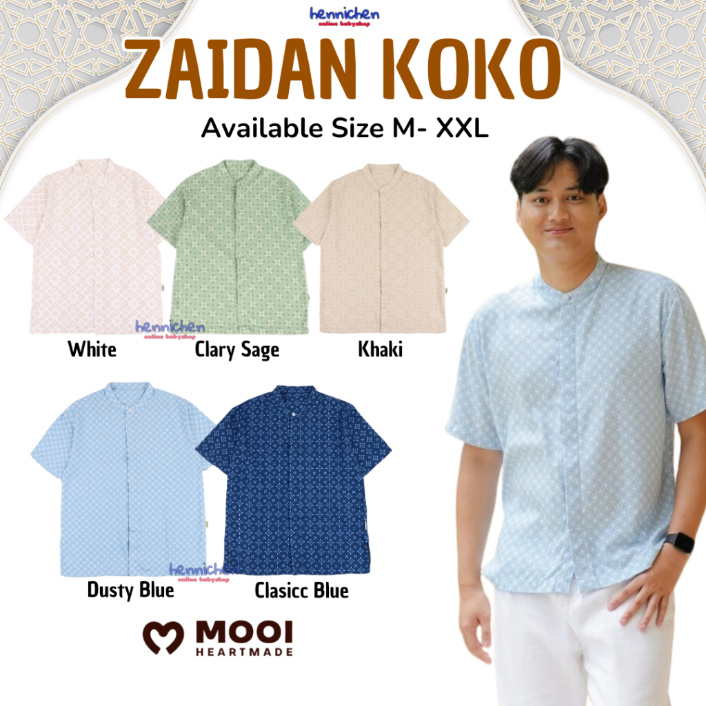 Jual Mooi Edisi Lebaran Atasan Pria Kemeja Pria Raya Collection Zaidan ...