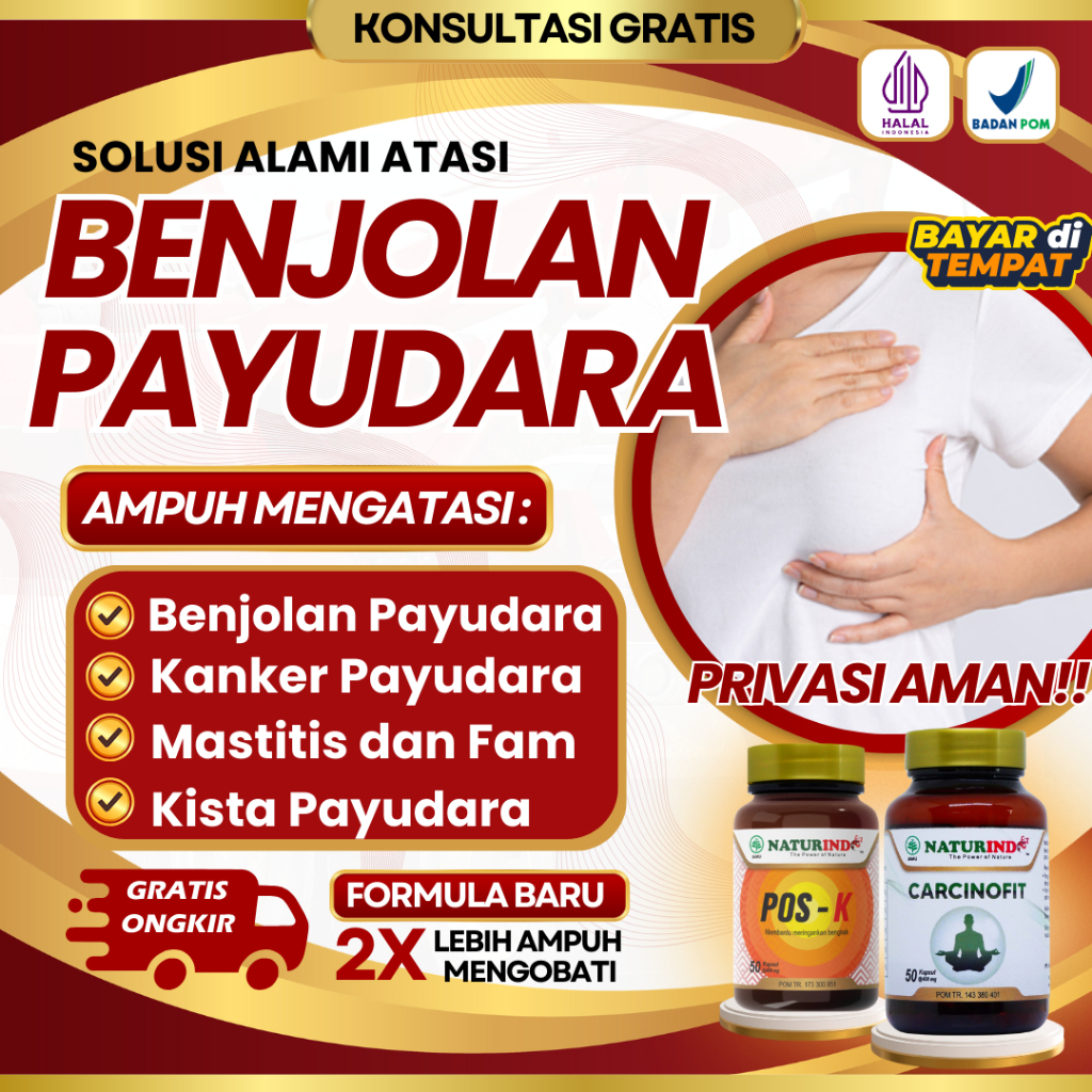 Jual Obat Benjolan Di Payudara Ampuh Herbal Kanker Payudara Bengkak ...