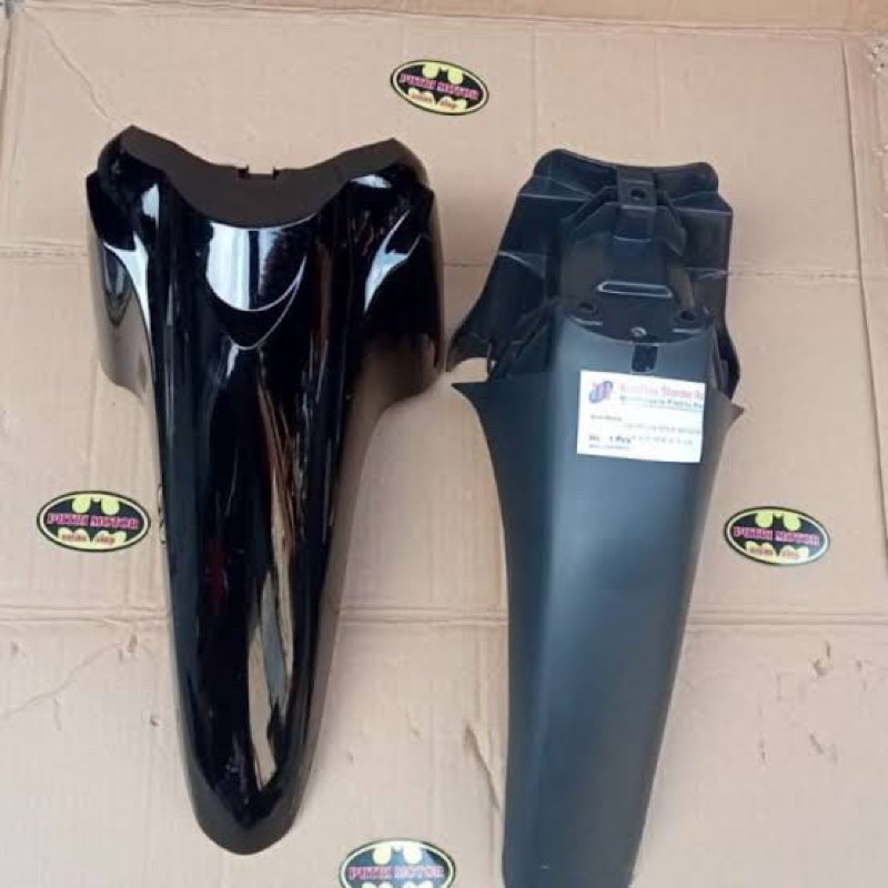 Jual SLEBOR SPAKBOR DEPAN SUPRA X 125 BATMAN | Shopee Indonesia
