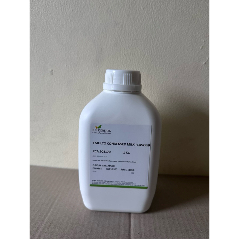 Jual KH Roberts Emulco Condensed Milk Flavour PCA.908170 1Kg | Shopee ...