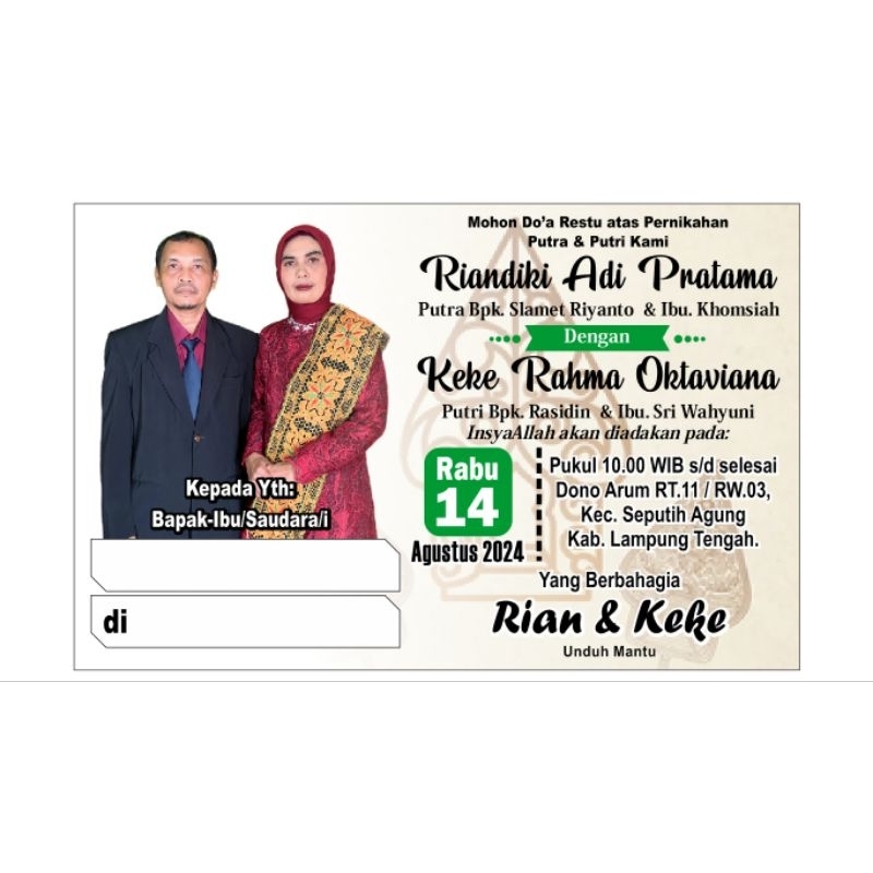 Jual KEPLEK PUNJUNGAN KEPLEK UNDANGAN | Shopee Indonesia