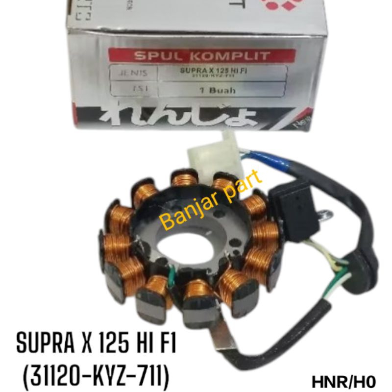 Jual SPUL SPOL STATOR ASSY KOMPLIT SUPRA X 125 HI HELM IN FI F1 INJEKSI ( KYZ) | Shopee Indonesia