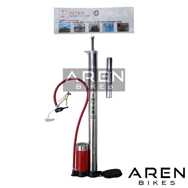 Jual POMPA TABUNG INTER BESI KROM CHROME ANGIN BAN SEPEDA DAN MOTOR ...