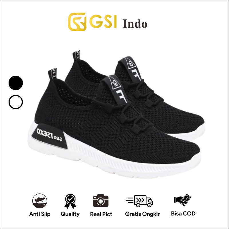 Jual GSI Indo "GRATIS KOTAK" Aira 0017 Sepatu Sneakers Bahan Rajut ...