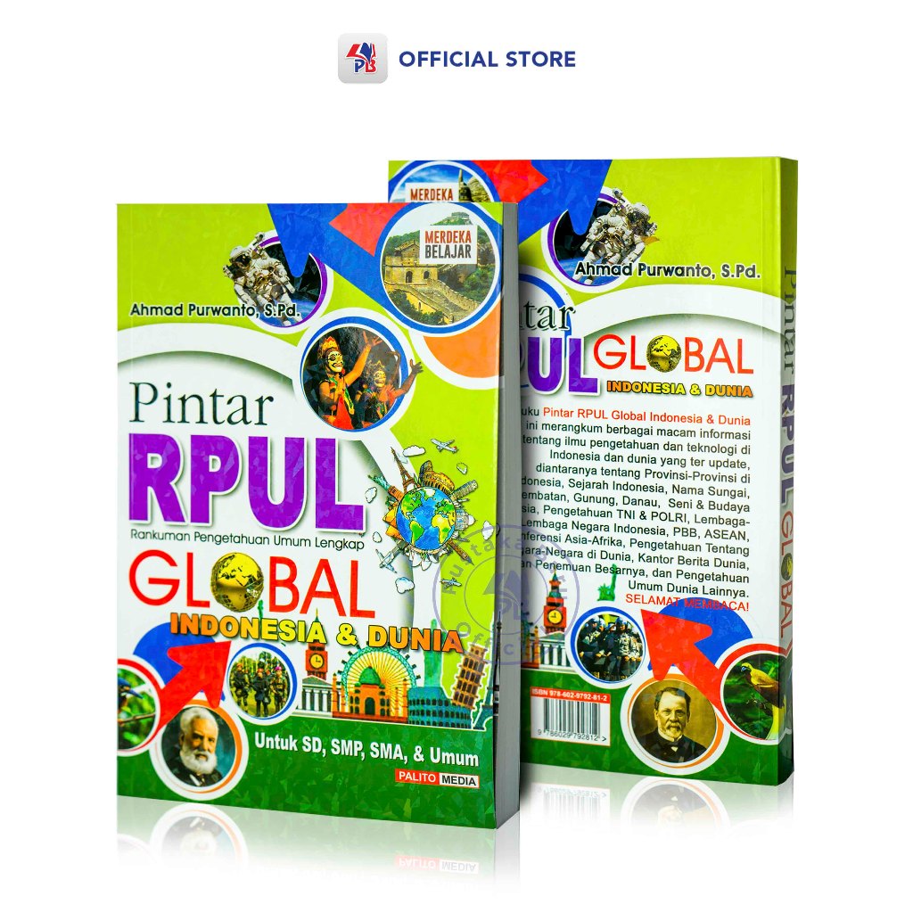 Jual Buku Pintar RPUL Global Untuk SD SMP SMA & Umum / Palito Media ...