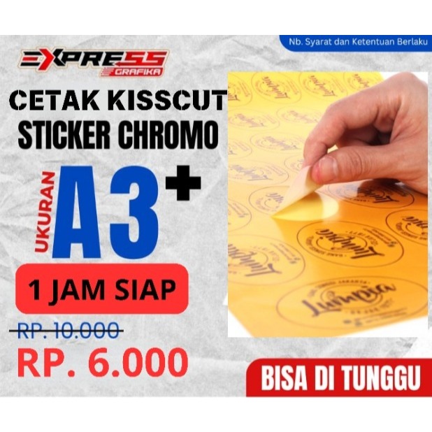 Jual CETAK STIKER CROMO TERMURAH ( HANYA CETAK TANPA CUTTING ...