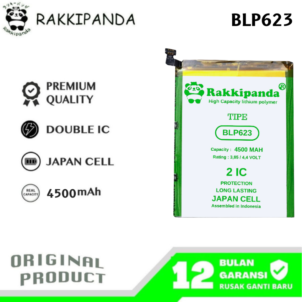 Jual RakkiPanda - BLP623 / BLP625 F3 Plus / R9S Plus Batre Batrai ...
