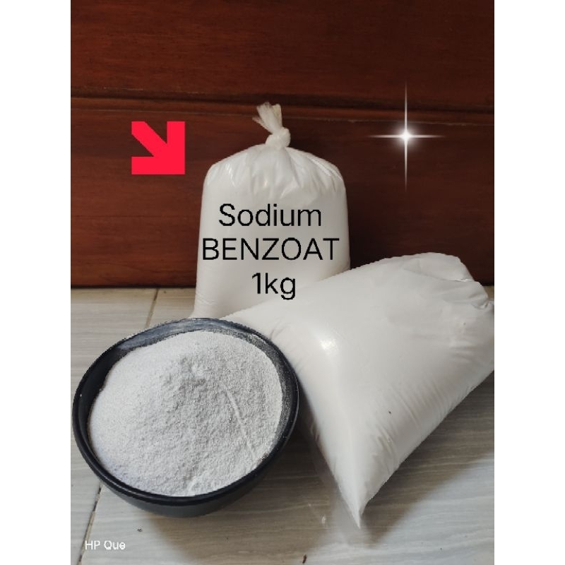 Jual Sodium Benzoate/natrium Benzoate/Bensoat@1kg | Shopee Indonesia