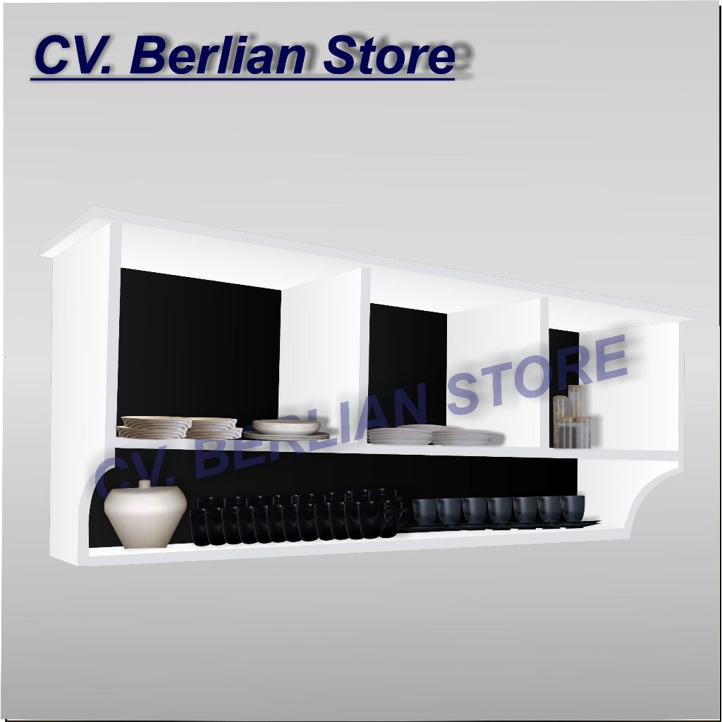 Jual (KHIC7) Kitchen Set / Rak dapur / Lemari Gantung / Rak Gantung ...