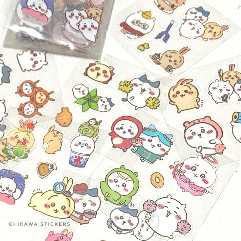 Jual Sticker Chikawa Shinchan Anti Air Ecer Stiker 4pcs | Shopee Indonesia