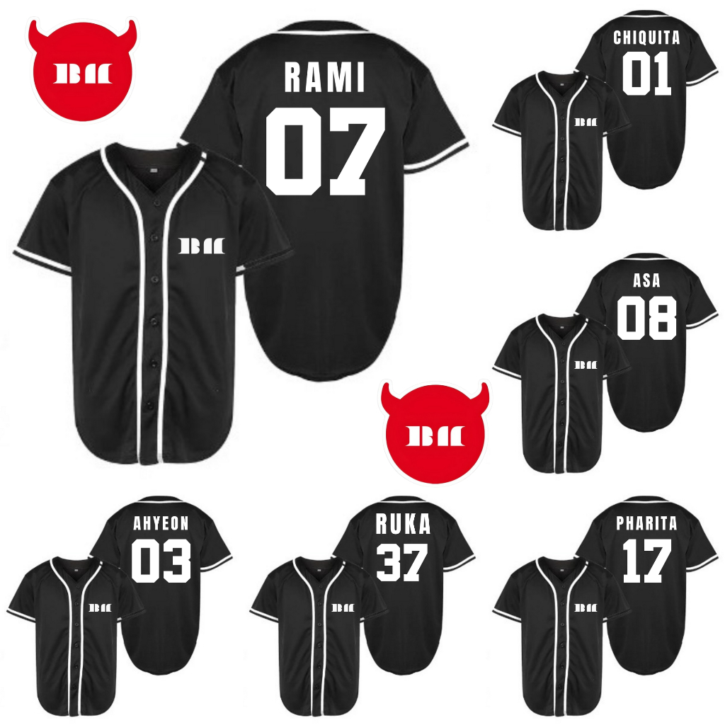 Jual Jersey baseball baby monster baju atasan olahraga kpop babymonster ...