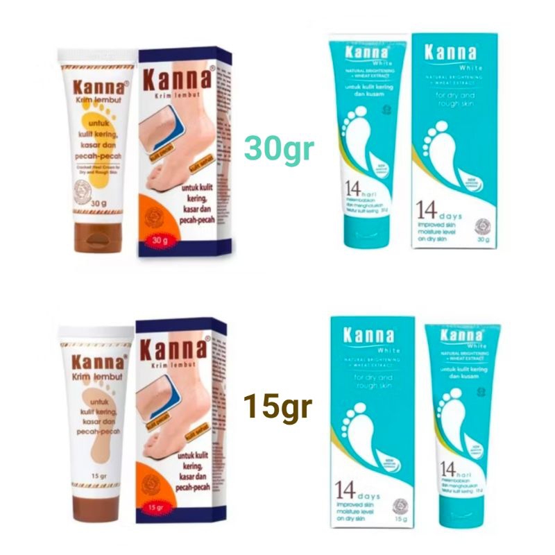 Jual Kanna Cream 15gr gr Mengatasi Kulit Kasar Dan Pecah2 | Shopee ...