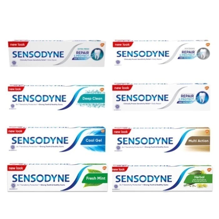 Jual AS Sensodyne Pasta Gigi Sensitif Sensitive Odol 100 / 160 Gr ...