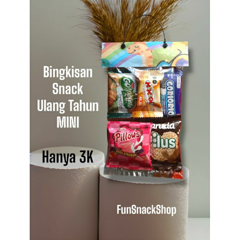 Jual Paket Snack Ulang Tahun Anak Ukuran Mini | Shopee Indonesia