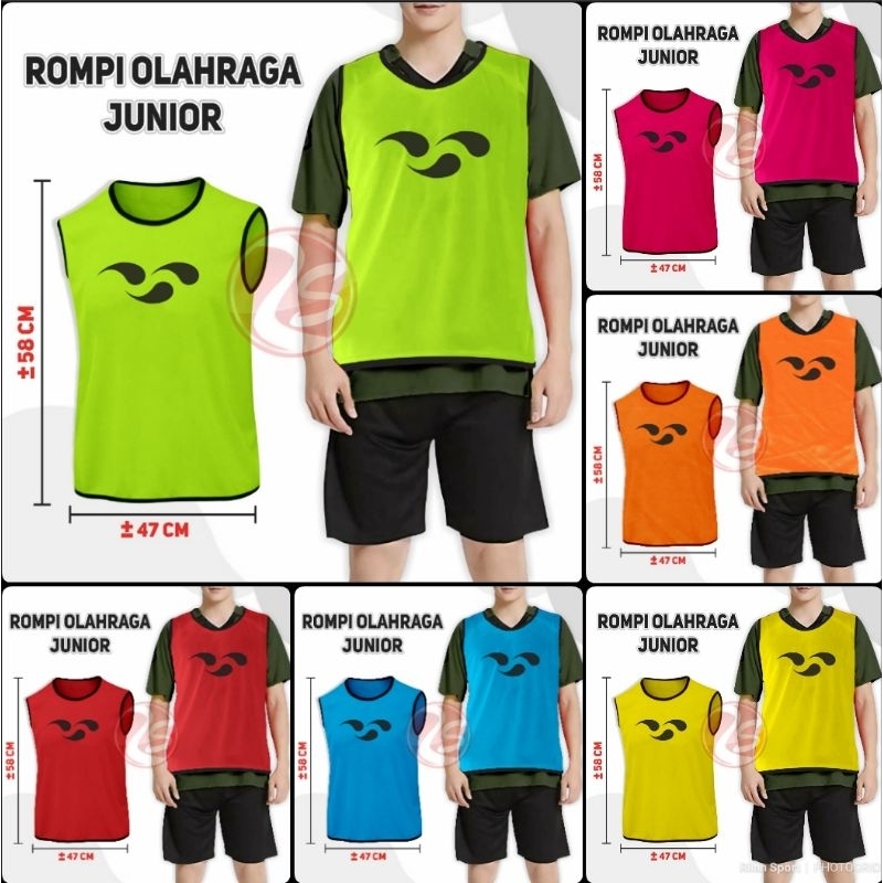 Jual Rompi bola junior rompi anak sepakbola rompi latihan olahraga ...