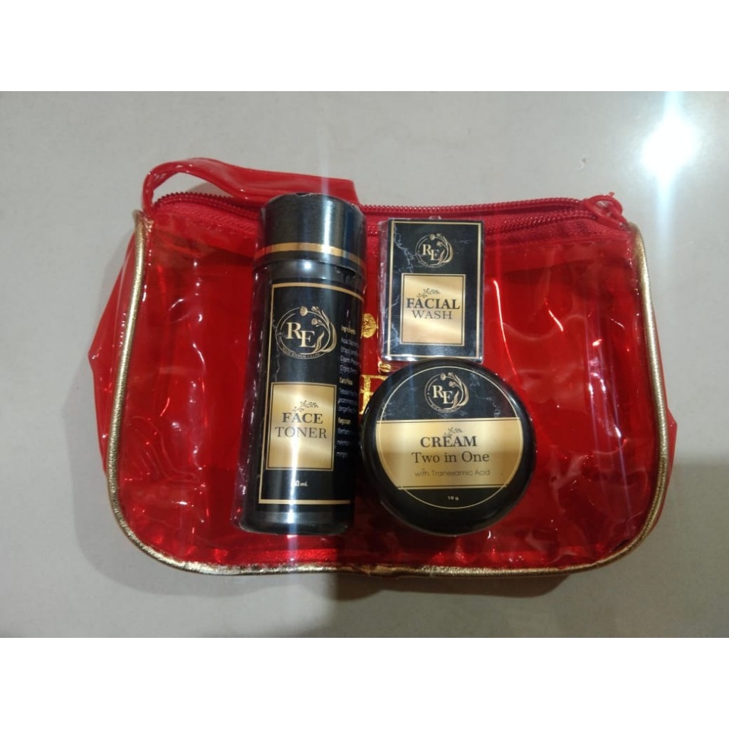 Jual PAKET SKINCARE RATU ENTOK POUCH MERAH ORIGINAL | Shopee Indonesia