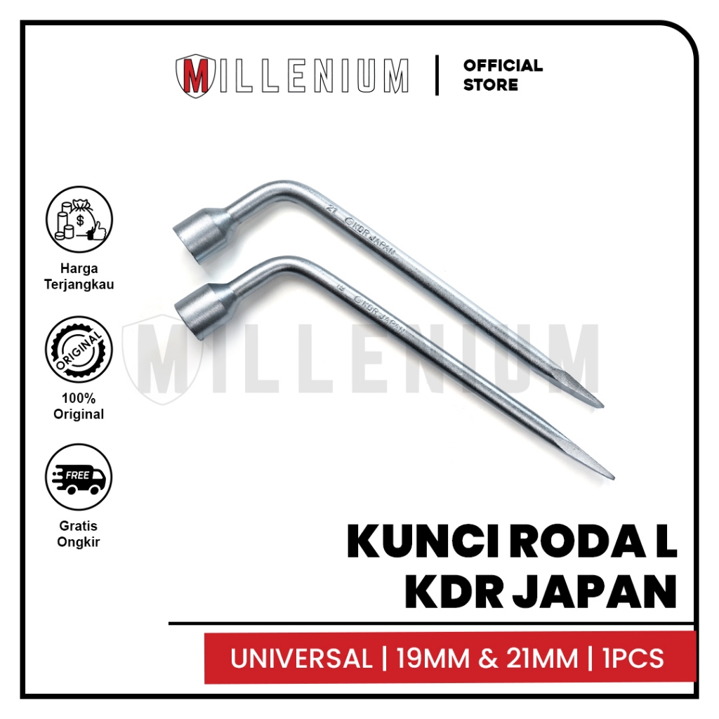 Jual Kunci Roda L Hex 19MM - 21MM KDR Japan Plus – Kunci Congkel Ban ...