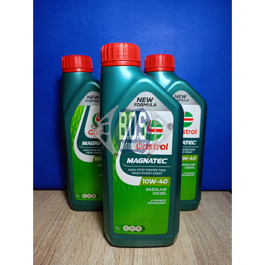 Jual Oli Mesin Mobil Castrol Magnatec 10W-40 1Liter | Shopee Indonesia