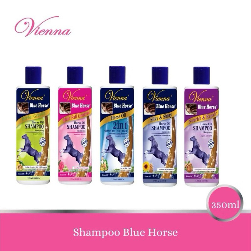 Jual Vienna Blue Horse Shampoo Sampo Kuda Biru 350ml | Shopee Indonesia
