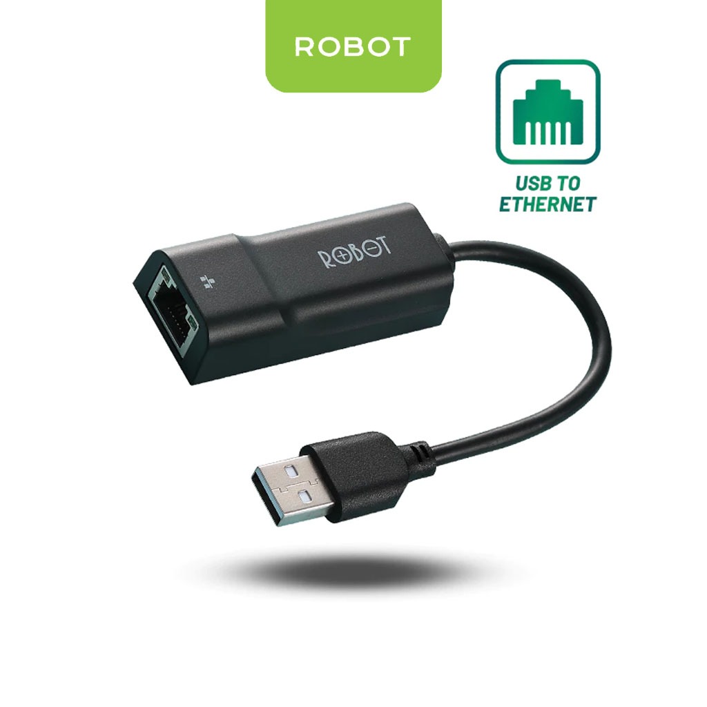Jual ROBOT EA10 USB Ethernet Adapter USB 2.0 to 10/100 Network RJ45 LAN ...