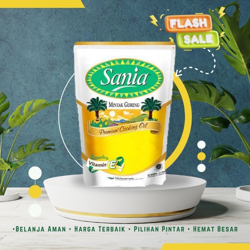 Jual Minyak Goreng 2L - Sania 2 Liter - Cooking Oil - Promo Belanja ...