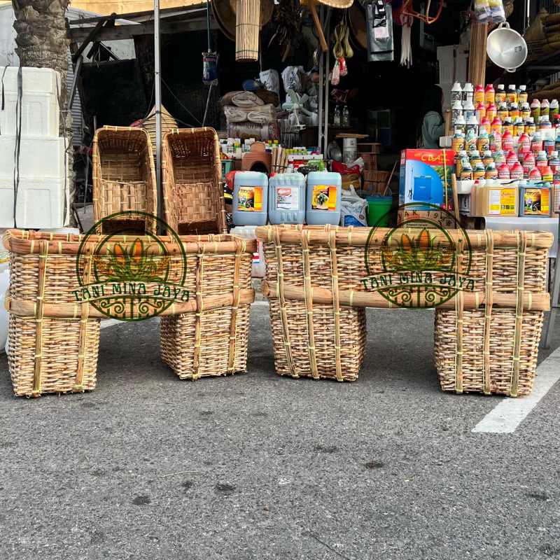 Jual [TANI MINA JAYA] RAGAK / KERANJANG MOTOR ROTAN / KERANJANG UNTUK ...