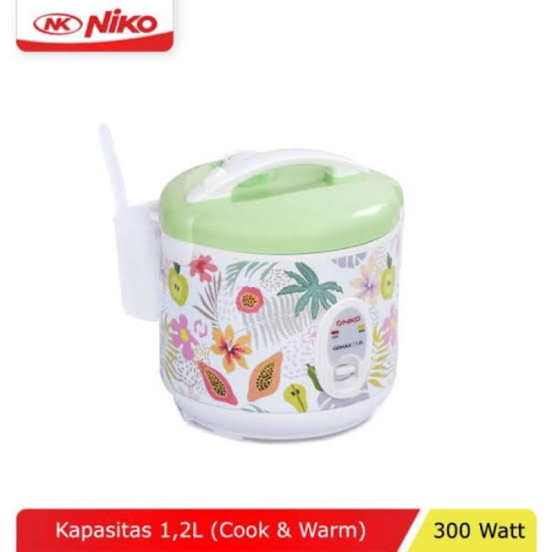 Jual rice cooker niko gohan 1.2L - rice cooker niko gohan tropical 1.2L ...