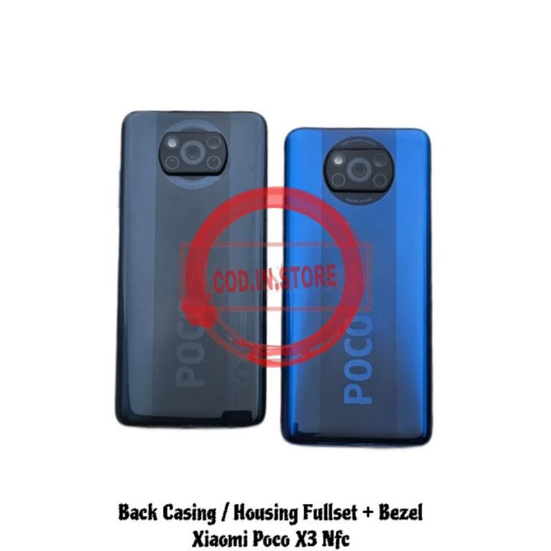 Jual Xiaomi Poco X3 NFC - (1 Set) Backdoor + Bazel + Frame Casing ...