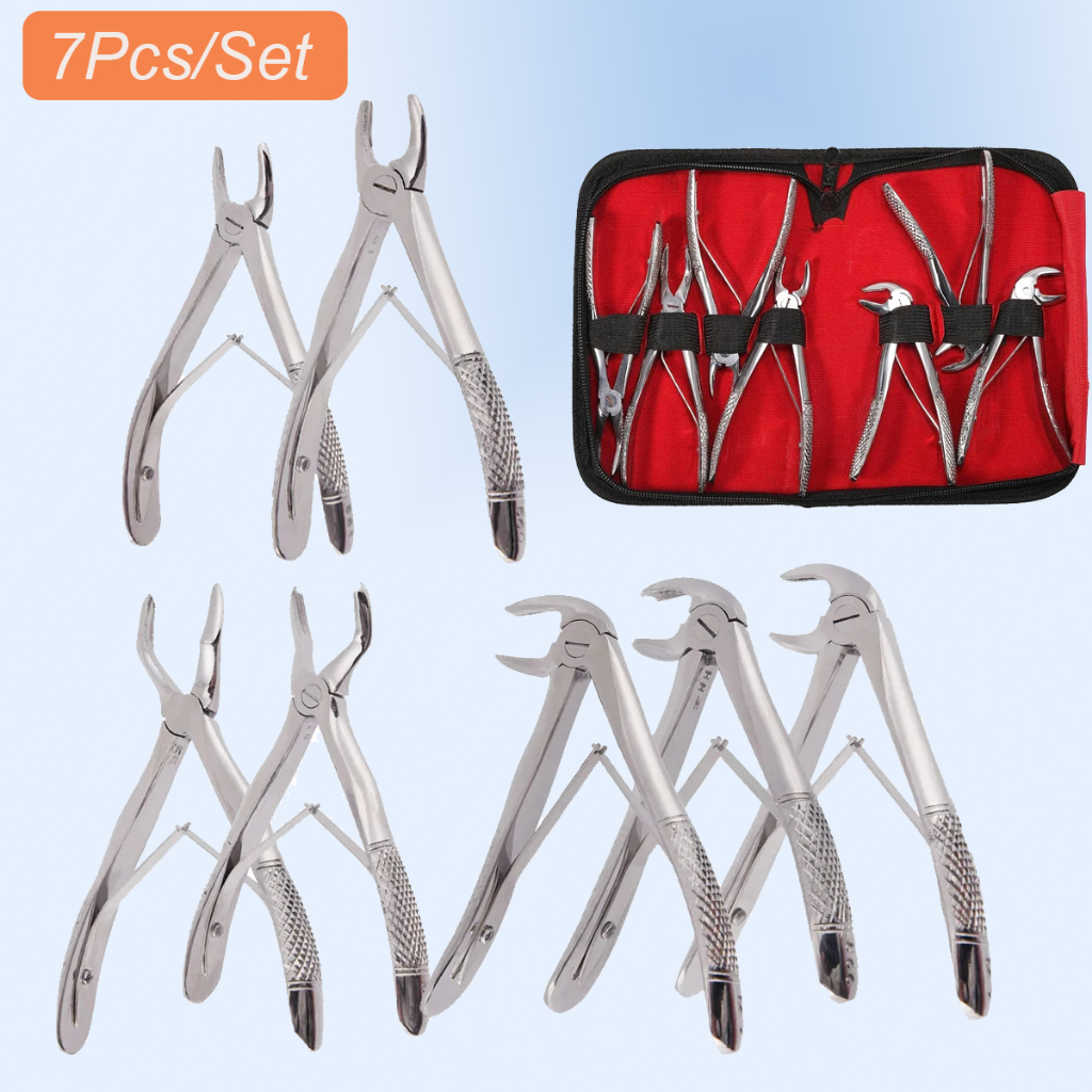 Jual Dental Forceps Children's Tooth Extraction Forcep Pliers Kit ...
