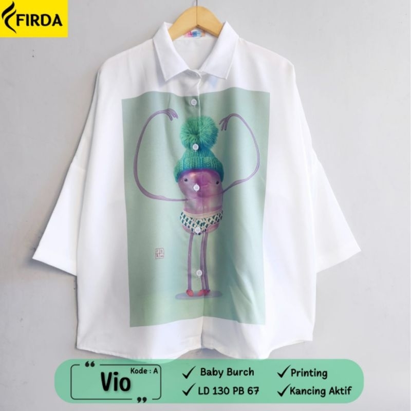 Jual Vio Top | Azura | Vinnola | Fresh | Rasti Original Firda • Bahan ...