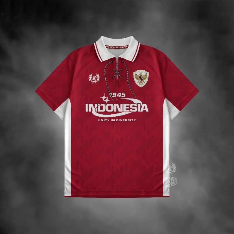 Jual JERSEY VINTAGE TIMNAS INDONESIA MERAH KLASIK RETRO | Shopee Indonesia