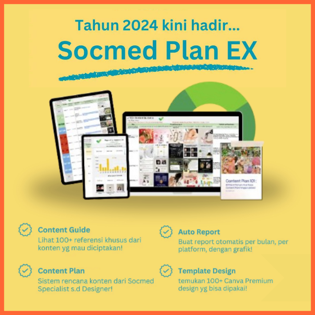 Jual Socmed Plan Expert 2024 - Content Planner Kit Social Media ...