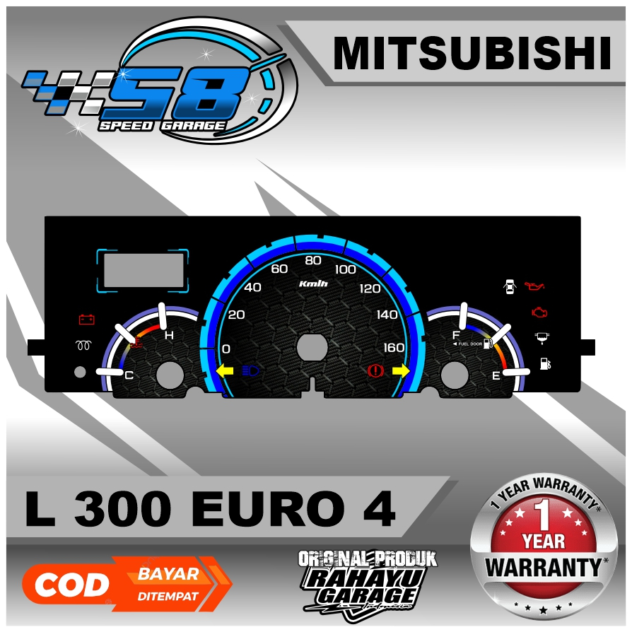 Jual PAPAN SPEEDOMETER CUSTOM MITSUBISHI L300 EURO 4 | Shopee Indonesia