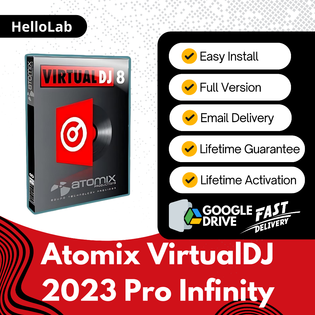 Jual Atomix Virtual DJ 2025 Pro Infinity v8.5.7921 Full Version ...