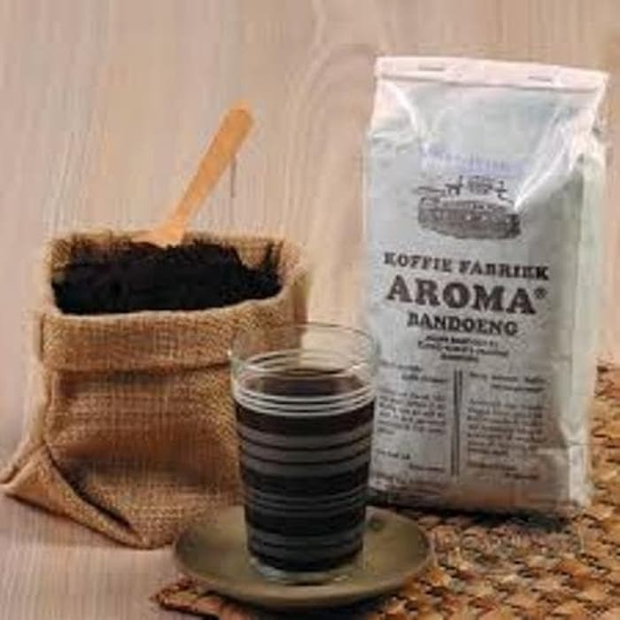 Jual Kopi Coffee Koffie Robusta AROMA Bandung Original/Kopi Bubuk Khas ...