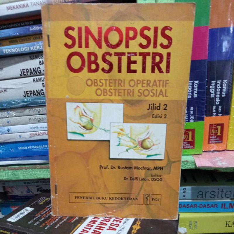 Jual buku sinopsis obstetri jilid 2 edisi 2 (original) | Shopee Indonesia