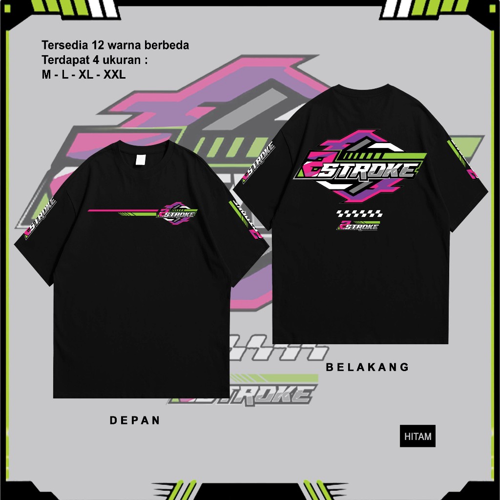 Jual KAOS 2 STROKE | KAOS MEKANIK AMATIR | KAOS RACING ORIGINAL | BAJU ...