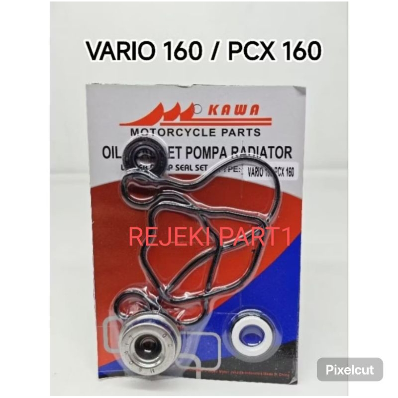 Jual SEAL SIL + KARET ORING POMPA RADIATOR VARIO 160 FI / PCX 160 SEAL RADIATOR + PLUS ORING SET ...