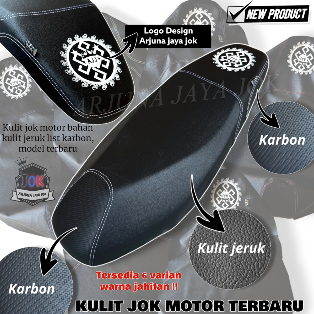 Jual KULIT JOK MOTOR COSTUM VARIASI TERBARU BISA UNTUK MOTOR BEAT,VARIO ...