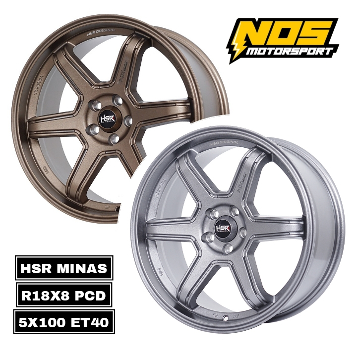Jual VELG MOBIL YARIS CROSS ALTIS NEW FT86 VW AUDI RING 18 LEBAR 8 PCD 5X100 ET40 HSR MINAS R18 ...