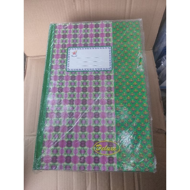 Jual Buku Tulis Folio isi 200 Lembar Buku Hard Cover F4 Bintang Obor ...