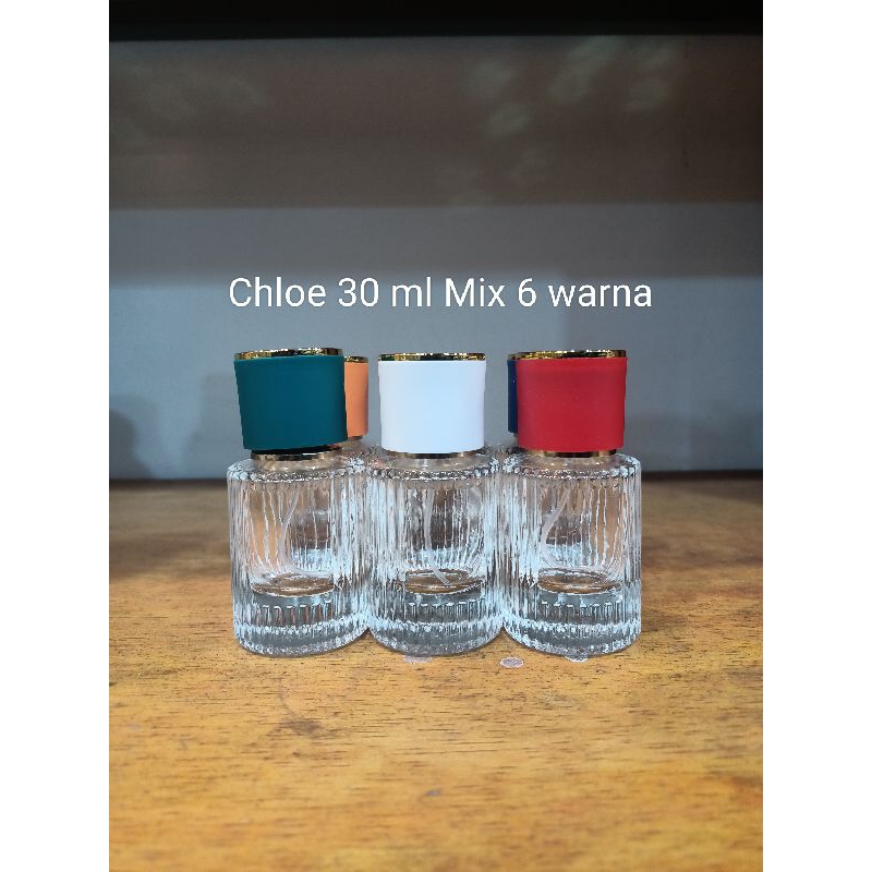 Jual BOTOL CHLOEE MIX 6 WARNA UKURAN 30ML DRAT | Shopee Indonesia