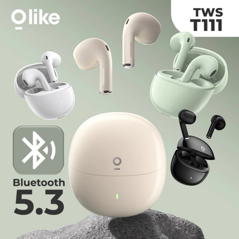 Jual OLIKE TWS T111 Bluetooth Earphone Headset Bluetooth 5.3 Long Standby Time handsfree HIFI ...