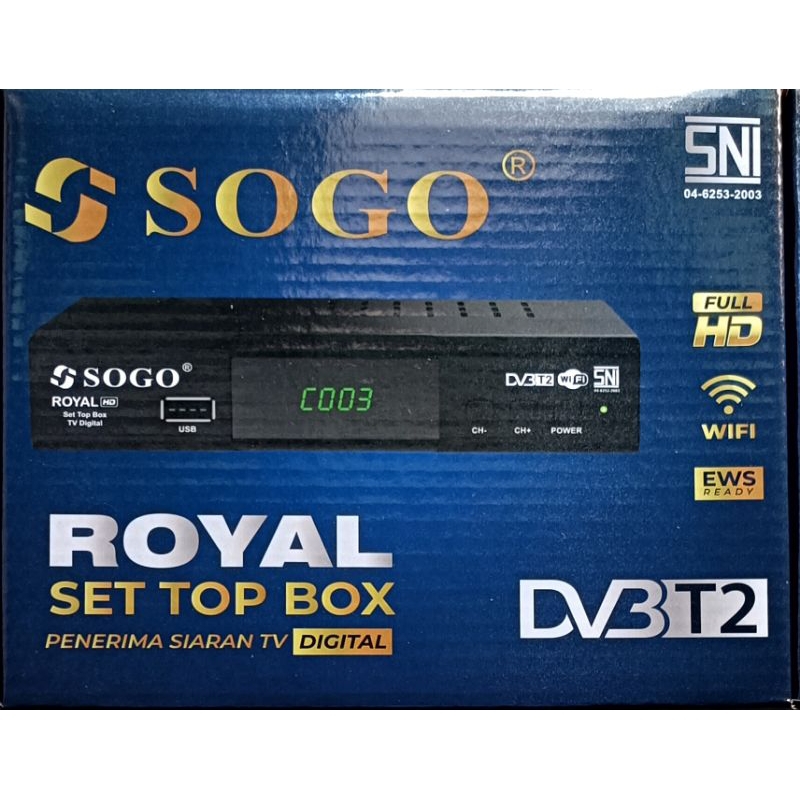 Jual set top box DVB-T2 TV digital SOGO | Shopee Indonesia