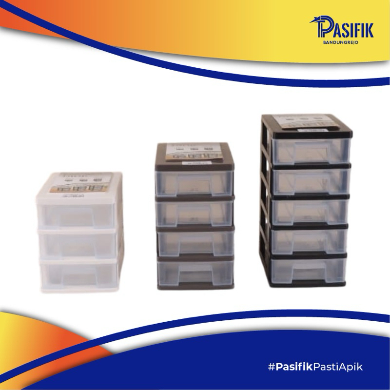 Jual CONTAINER MINI SUSUN DIOR / LACI SUSUN AESTETHIC / TEMPAT MAKE UP ...