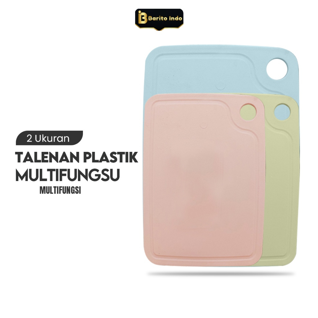Jual BARITOINDO Talenan Plastik Tebal Alas Pemotong Sayuran Daging ...